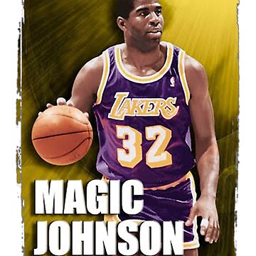 "Magic Johnson" Poster for Sale by michaelde4e | Redbubble