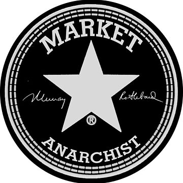 "Murray Rothbard Black Market Anarchist" Essential T-Shirt for Sale by ...