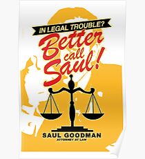 Saul Goodman: Posters | Redbubble