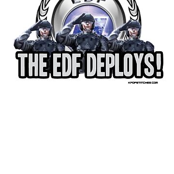"Earth Defense Force The EDF Deploys! Earth Defense Force EDF E.D.F ...