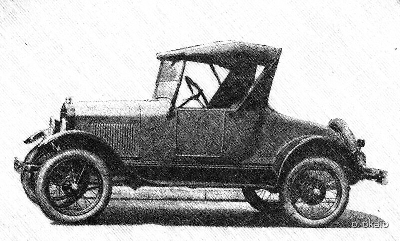 " Shiny Happy days ... with the Model T ... Output As a comic! a ...