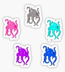 Octopus Stickers | Redbubble