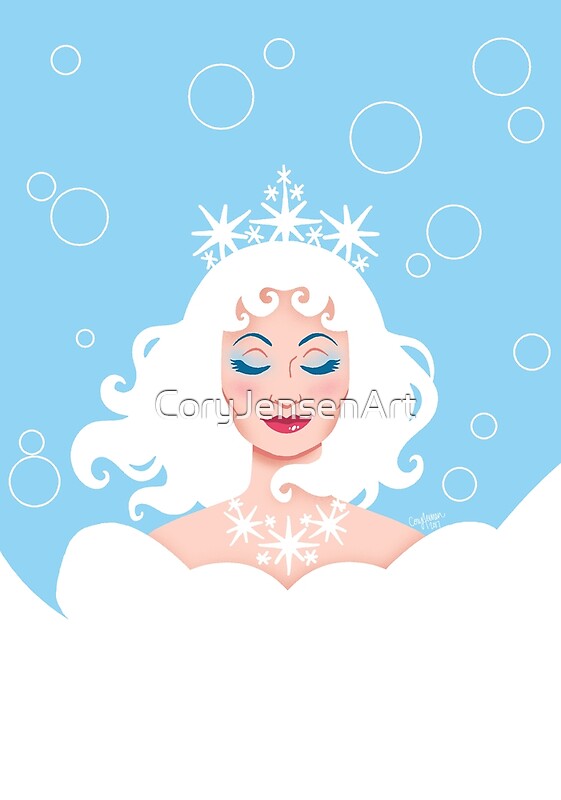 "Bubble Queen" by CoryJensenArt | Redbubble