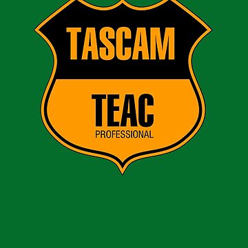 "Tascam Teac Professional" Sticker for Sale by yober | Redbubble