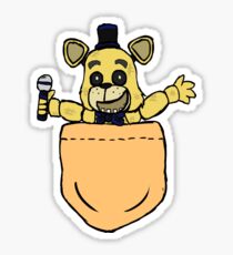 Golden Freddy: Stickers | Redbubble