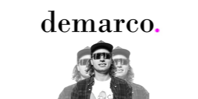 "Mac Demarco - Name/Logo T-Shirt" by padzochambers | Redbubble