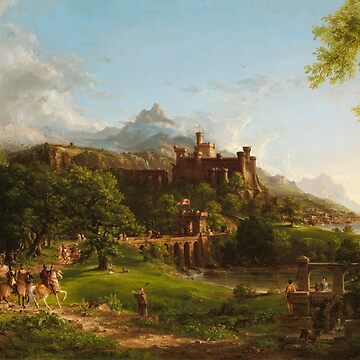 "The Departure | Thomas Cole | 1837 Romanticism Art" Poster for Sale by ...