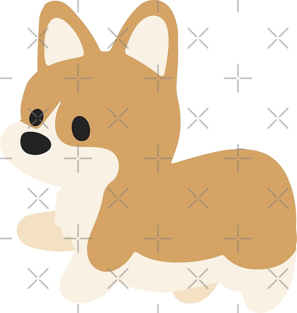 "Chibi Corgi" by B. W. | Redbubble