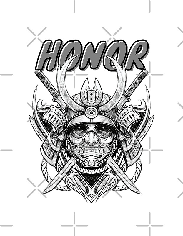 "Samurai honor" by jpn insprd | Redbubble