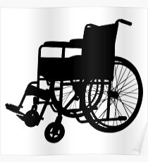 Wheelchair: Posters | Redbubble