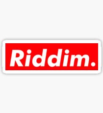 Riddim Stickers | Redbubble