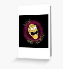 Rick and Morty: Greeting Cards | Redbubble