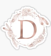 Letter D: Stickers | Redbubble