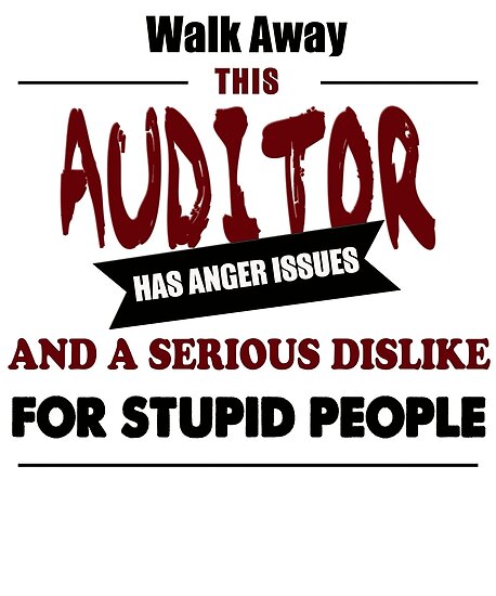"funny Audit Auditor and Angry financial accountant design" Posters by ...