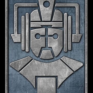 "Cyberman Logo" Art Print for Sale by Iain Maynard | Redbubble