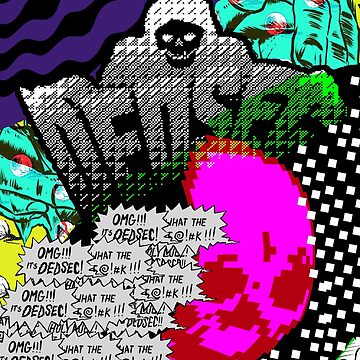 "Dedsec" Art Board Print by PawandFang | Redbubble