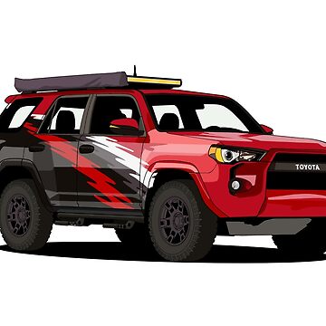 "Toyota 4Runner TRD Pro Illustration" Sticker for Sale by ...