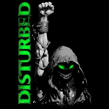 "Disturbed essential" Sticker for Sale by olilionmz | Redbubble