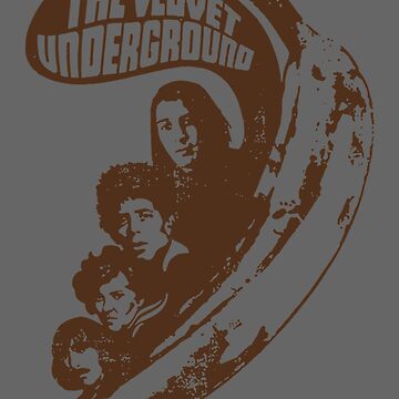 "Vintage Legendary Rock Band The Velvet Underground" Sticker for Sale ...
