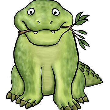 Hoodie mit "cartoony Simosuchus" von Maximilian Fuchs | Redbubble