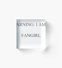 Warning Fangirl Gifts & Merchandise | Redbubble