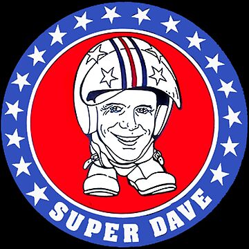 "Super Dave Osborne T-ShirtSuper Dave logo" Sticker for Sale by ...