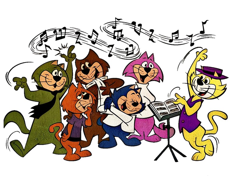 "Top Cat, music lesson, summer T shirt, retro, vintage" by RainbowRetro ...