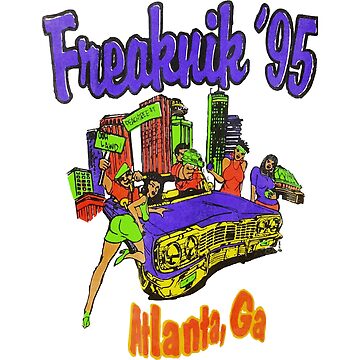 "Freaknik, Vintage Freaknik Festival T Shirt, Reprint" Poster for Sale ...