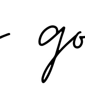 "Keep Going Cursive Motivational Quote" Greeting Card for Sale by ...