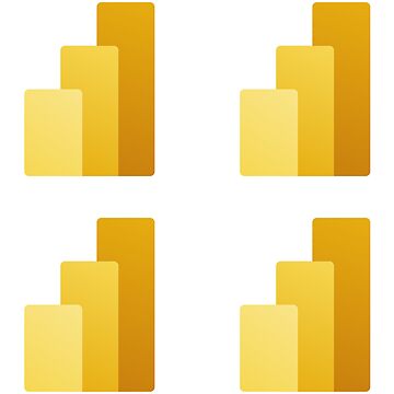 "New Power BI Logo Pack (Icons)" Sticker for Sale by kiewic | Redbubble