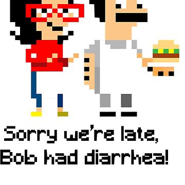 "Retro Vintage Burger Diarrhea Love You Awesome Photographic" Sticker ...