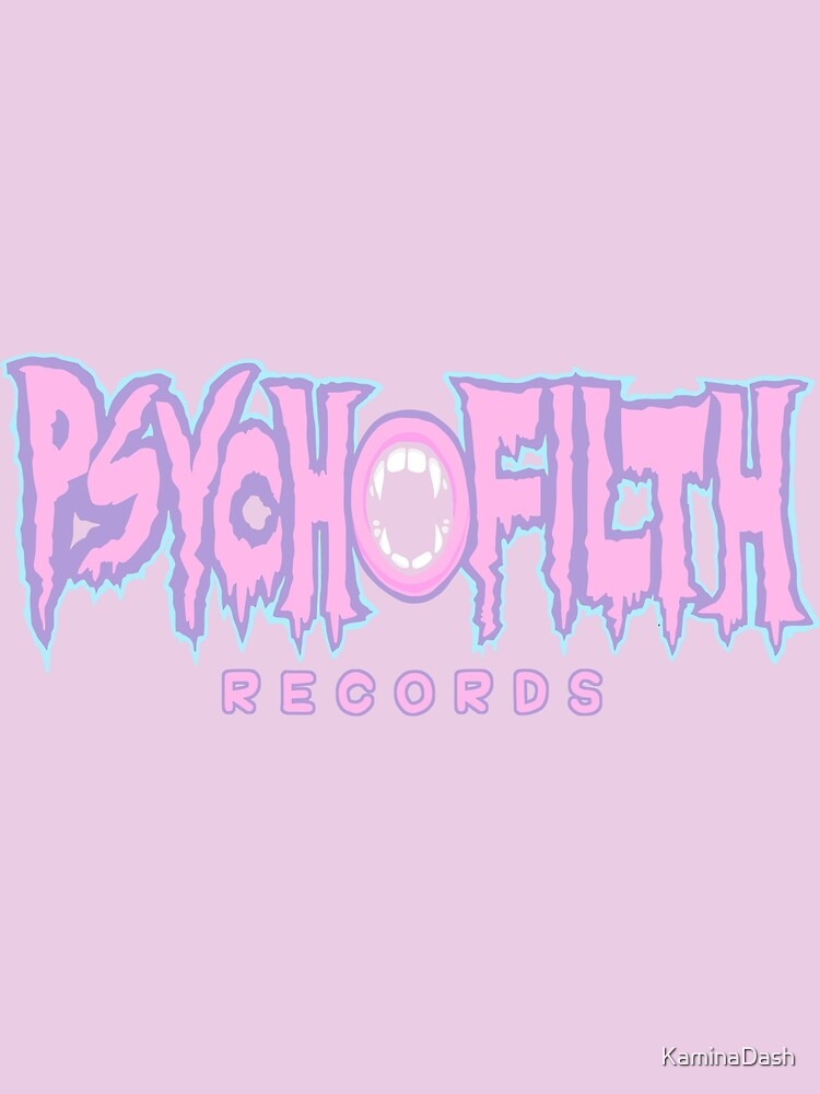 "Psycho Filth Records Pastel Collection" by KaminaDash | Redbubble