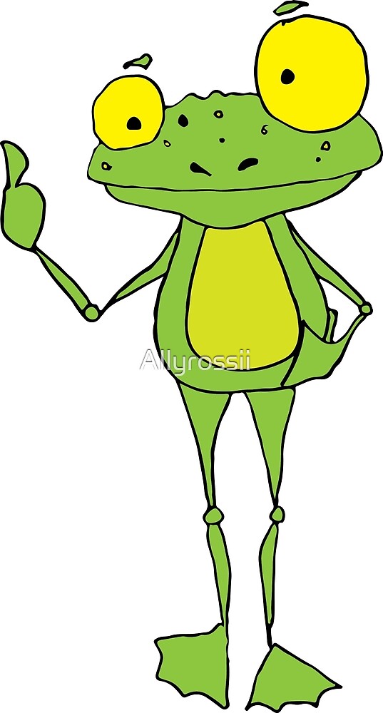 "Good job frog " by Allyrossii | Redbubble