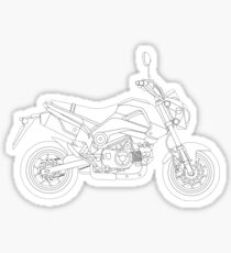 Honda Grom Stickers | Redbubble