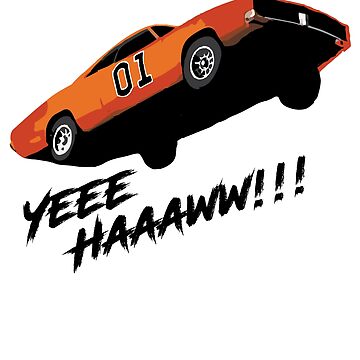 "General Lee - Yee Haaa - 80s Throwback" Greeting Card for Sale by ...