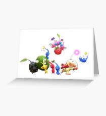 Pikmin Greeting Cards | Redbubble