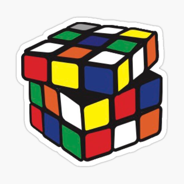 Rubiks Cube Stickers | Redbubble