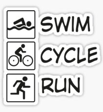 Triathlon: Stickers | Redbubble