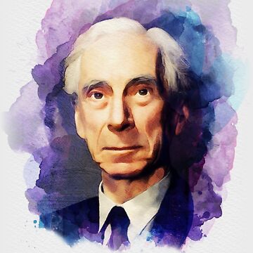 "Bertrand Russell, Philosopher" Art Board Print for Sale by ...