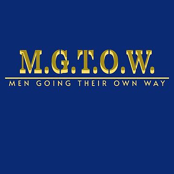 "MGTOW Men Going Their Own Way" Cap for Sale by ManCardDesigns | Redbubble