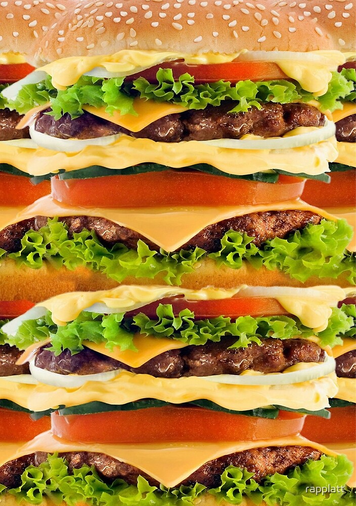 "Burger Me!" by rapplatt | Redbubble