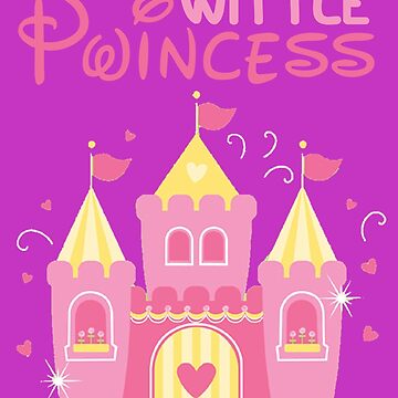 "Wittle Pwincess" Sticker for Sale by CrinkleLife | Redbubble