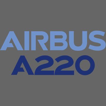 "Airbus A220 logo" Sticker for Sale by PAMELARUBIO | Redbubble