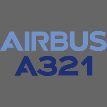 Sticker for Sale avec l'œuvre « Airbus A321 logo » de l'artiste ...