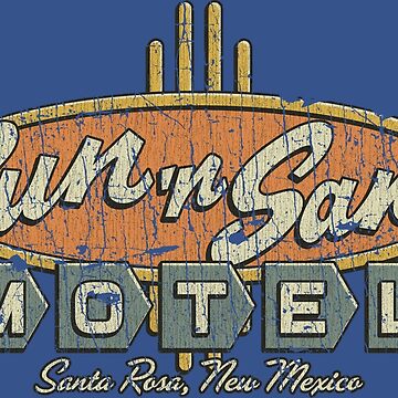 "Sun ‘n Sand Motel 1952" Essential T-Shirt for Sale by AstroZombie6669 ...