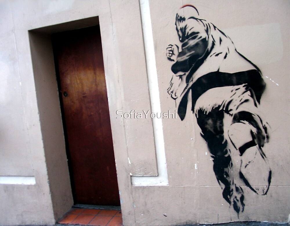 "GRAFFITI RUNNER " by SofiaYoushi | Redbubble