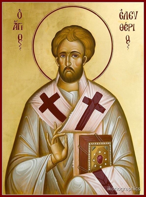 "St Eleftherios" by ikonographics | Redbubble