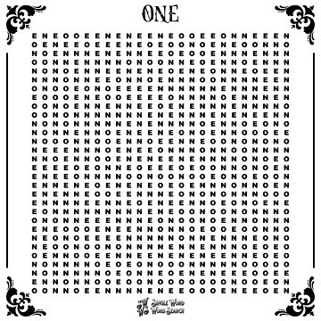 "There can be only ONE - Single Word Word Search" Art Board Print for ...