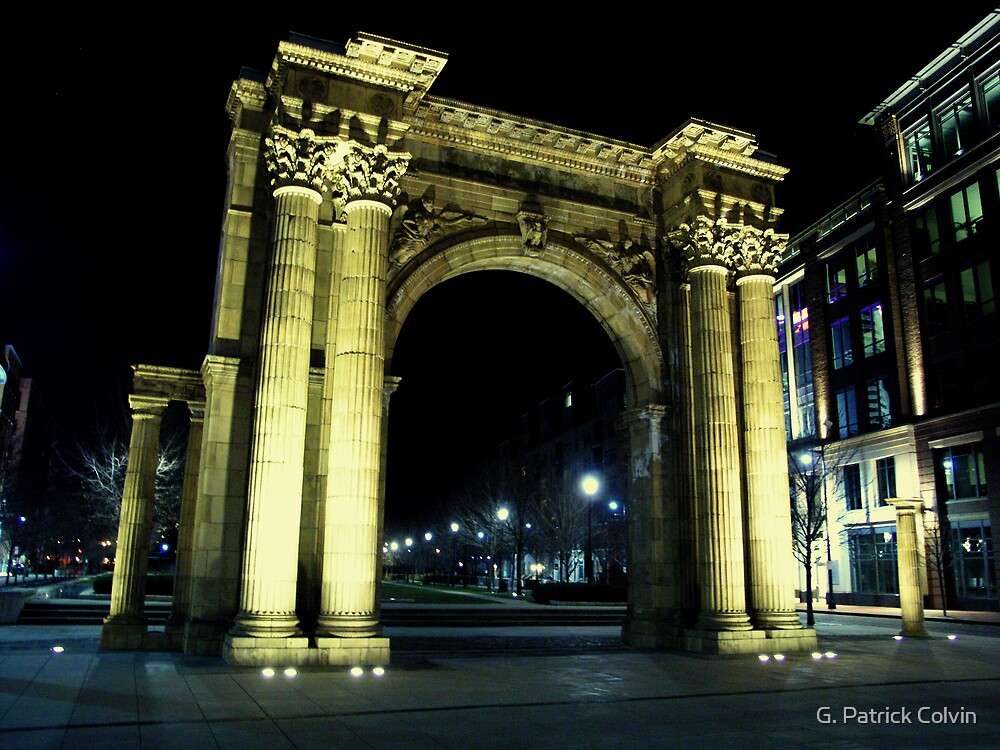 "Union Station Arch, Columbus, Ohio" by Gregory Colvin | Redbubble
