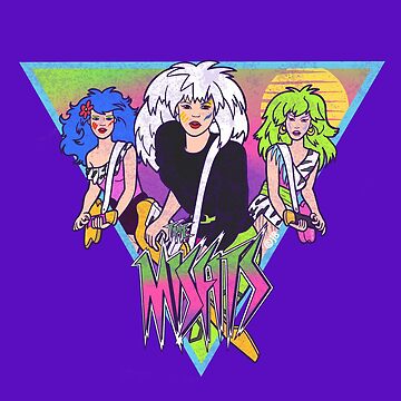 "80s Jem - Roxy - Stormer - Pizzazz" Sticker for Sale by FunnehGacha ...